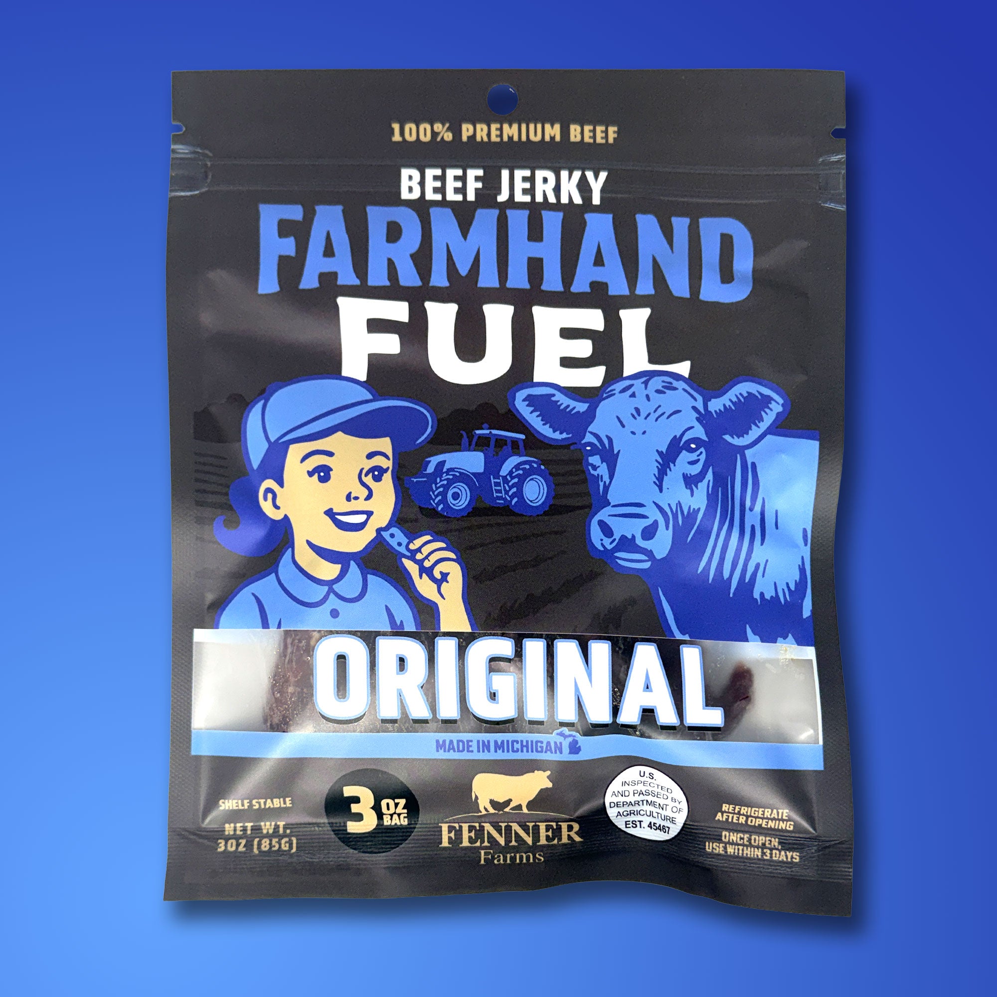 Original Beef Jerky - Fenner Farms Farmhand Fuel